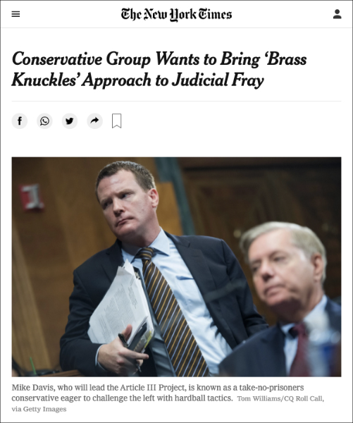 Our History - A3P: The Article III Project